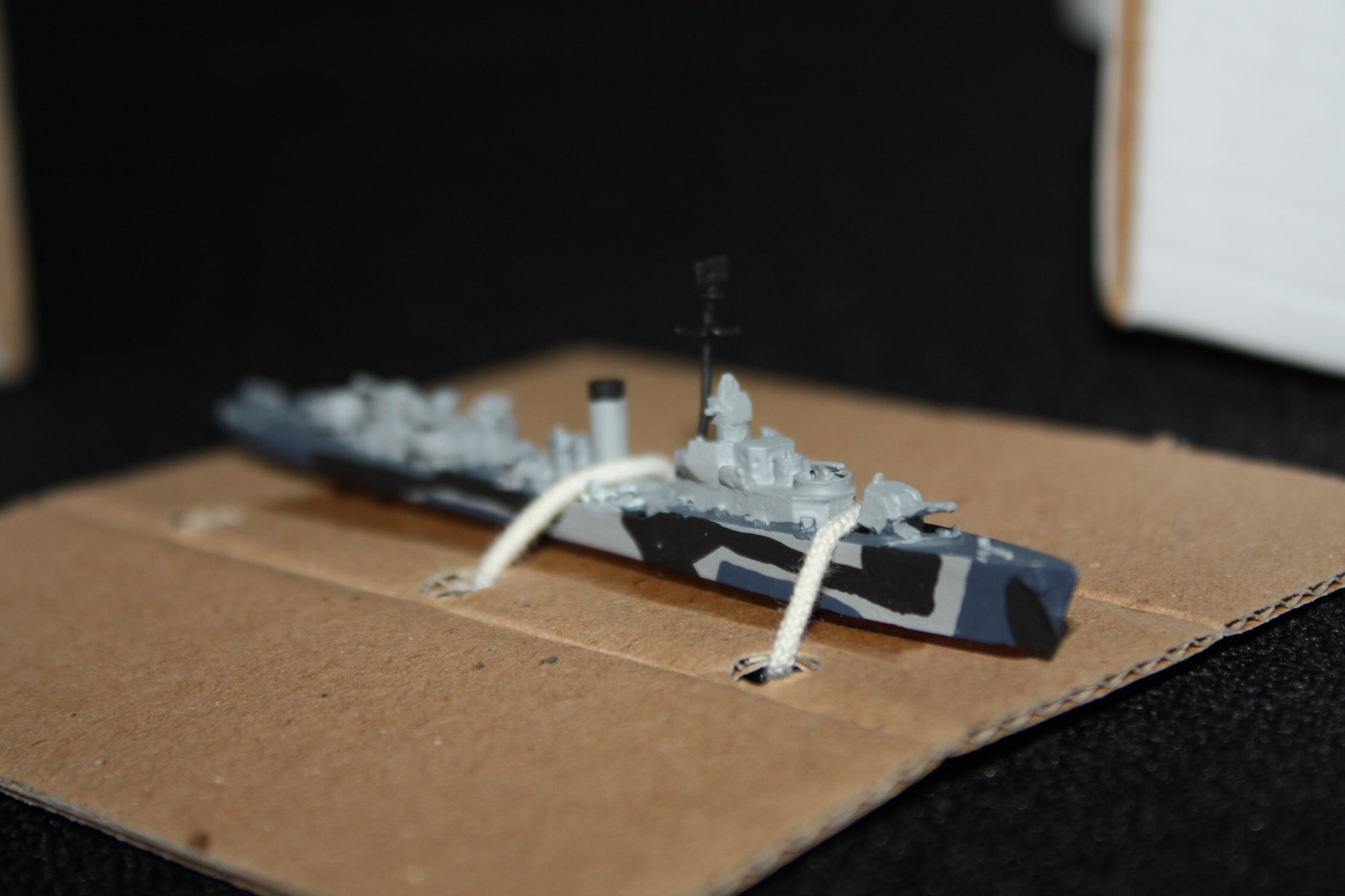 USS Davis DD395 Somers Class destroyer WW2 1250 scale painted model ...