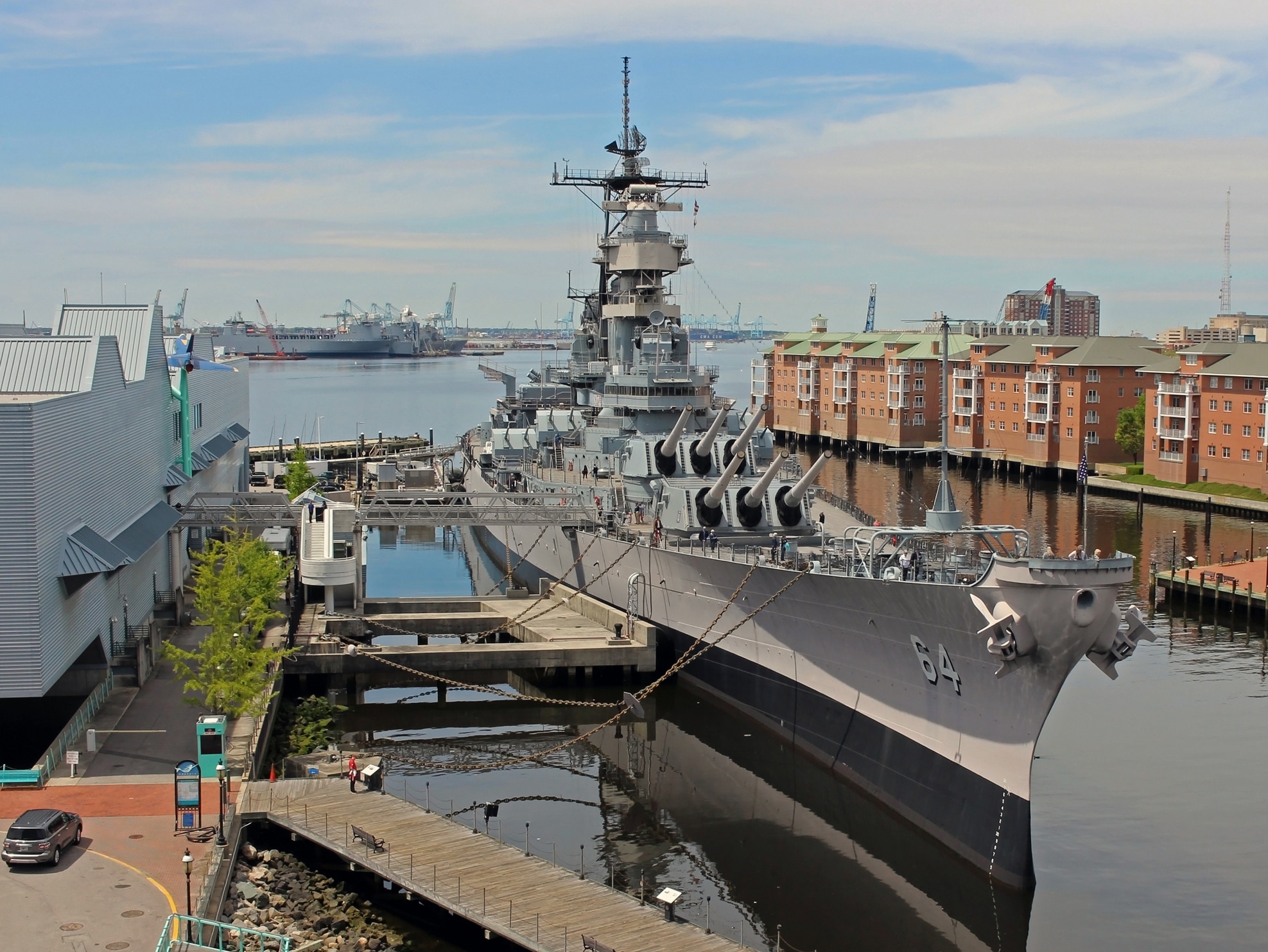 USS Wisconsin, Norfolk VA 26.04.2018 - Copyright Trevor Tremethick - CN ...