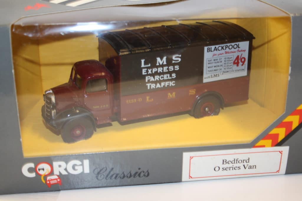 LMS Parcels Van on Bedford O series chassis.Wonderful model. Box is ...