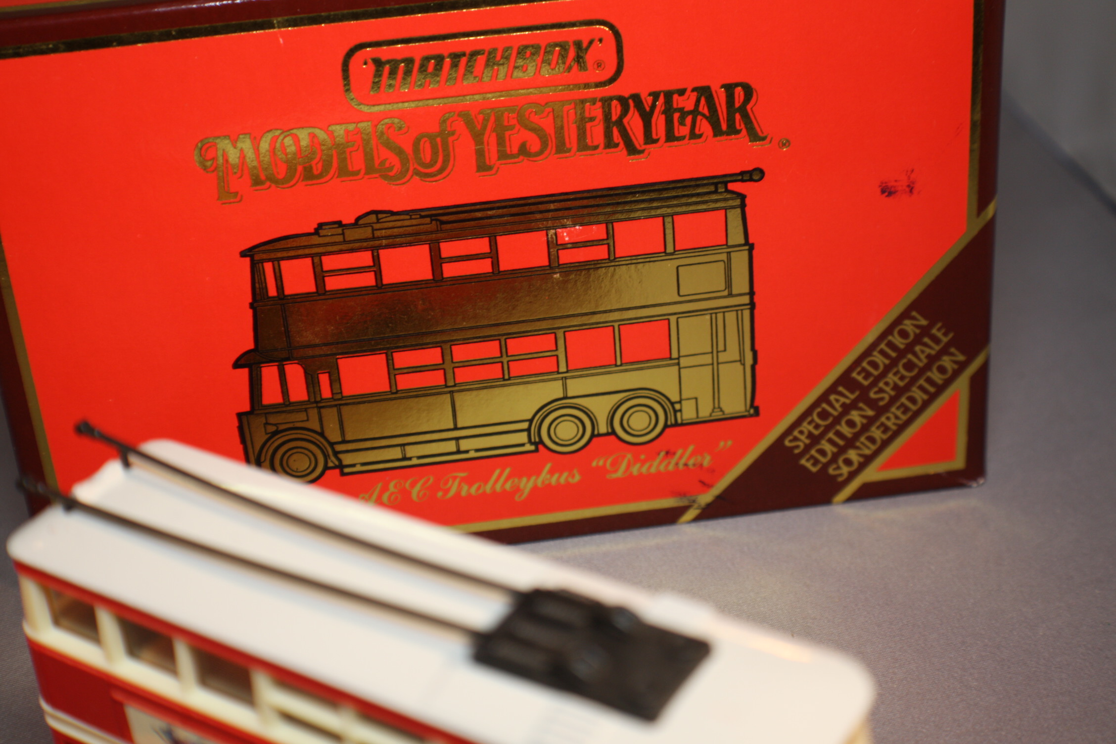 Diddler 6 wheeler Trolleybus in London Transport Livery, from 1934 ...