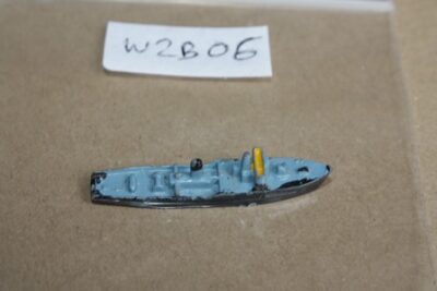 HMS Repton Ton Class Minesweeper,blue, hull painted black, M 799 Triang ...