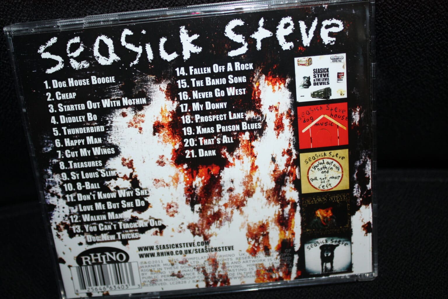Seasick Steve The Best of Seasick Steve. Walkin Man 21 tracks used ...