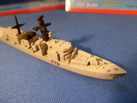 HMS Kent F78 Type 23 Frigate Life extended version released in 2022 in ...