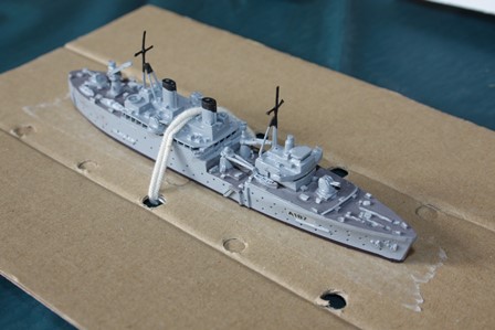 HMS Forth submarine tender as in 1940 in 1250 scale - CN Collectables