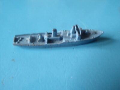 HMS Sefton Ton Class Minesweeper, blue playworn M 804 Triang Minic ...