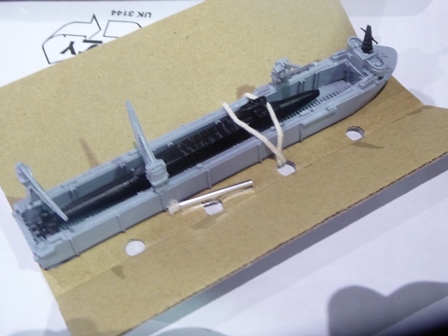 USS Oak Ridge Submarine Dock ARDM1 in 1250 scale - CN Collectables
