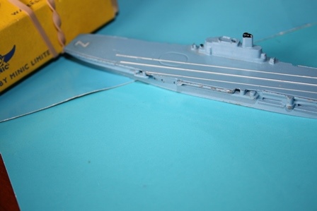 HMS Albion aircraft carrier Series One M753 Boxed, some playwear with ...