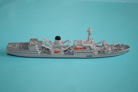 RFA Fort Austin detailed support ship A386 in 1250 scale with new ...