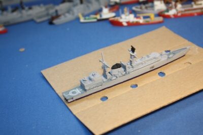 HMS Boxer, Type 22 batch 2 frigate 1250 scale - CN Collectables