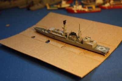 HMS Boxer, Type 22 batch 2 frigate 1250 scale - CN Collectables