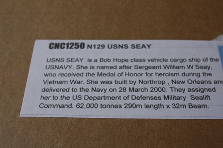 USNS Seay of the Bob Hope Class Military Sealift Ship 62,000 tonnes in ...